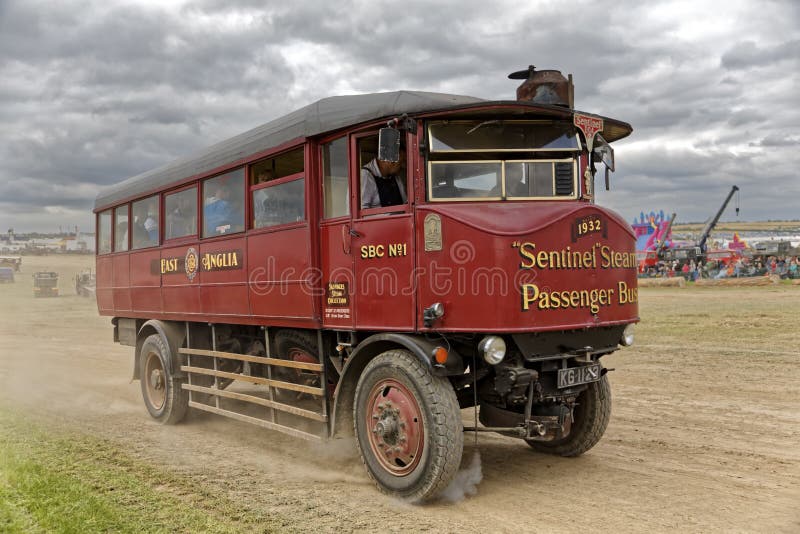 1932 Sentinel 7-ton Steam Passenger Bus Editorial Stock Photo - Image ...