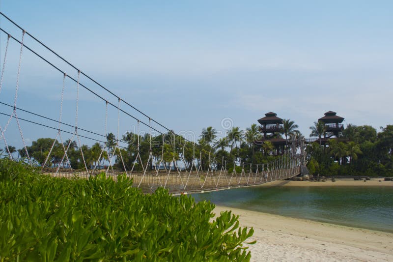 Tropical Resort stock photo. Image of tower, singapore - 108266