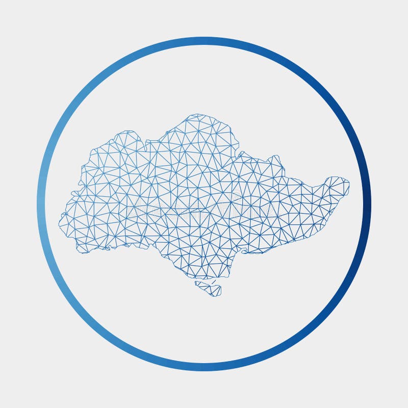 Sentosa icon. stock vector. Illustration of polygon - 197291858