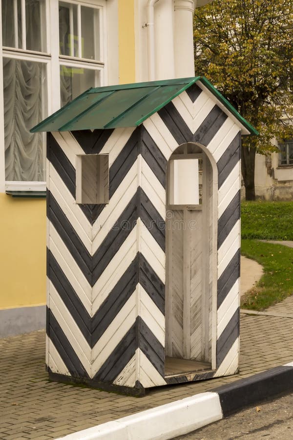 A sentry box stock photo. Image of european, customs - 197443948