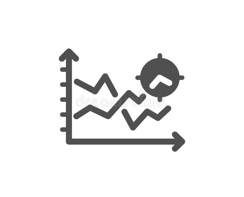 Seo Analysis Icon. Web Targeting Chart Sign. Traffic Management. Vector ...