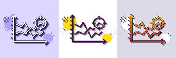 Seo Analysis Line Icon. Web Targeting Chart Sign. Traffic Management ...