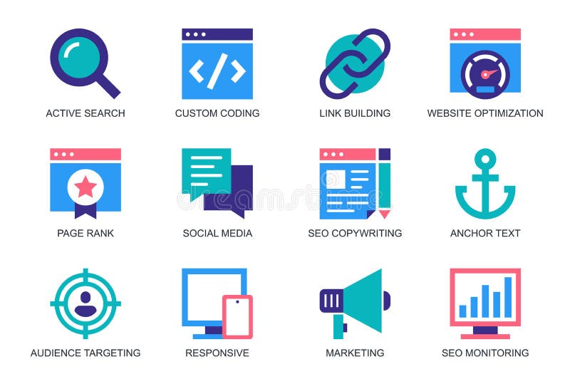 Active Link Icon/ Web Link stock illustration. Illustration of access ...