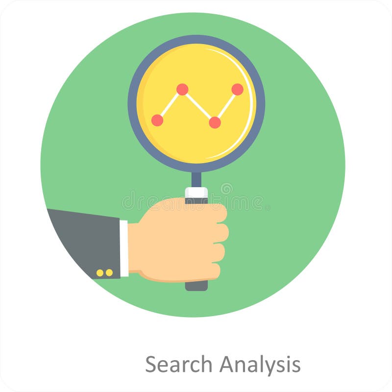 Search Analysis stock vector. Illustration of vector - 264944826
