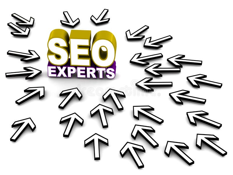 Offpage and Onpage SEO stock vector. Illustration of page - 32683506