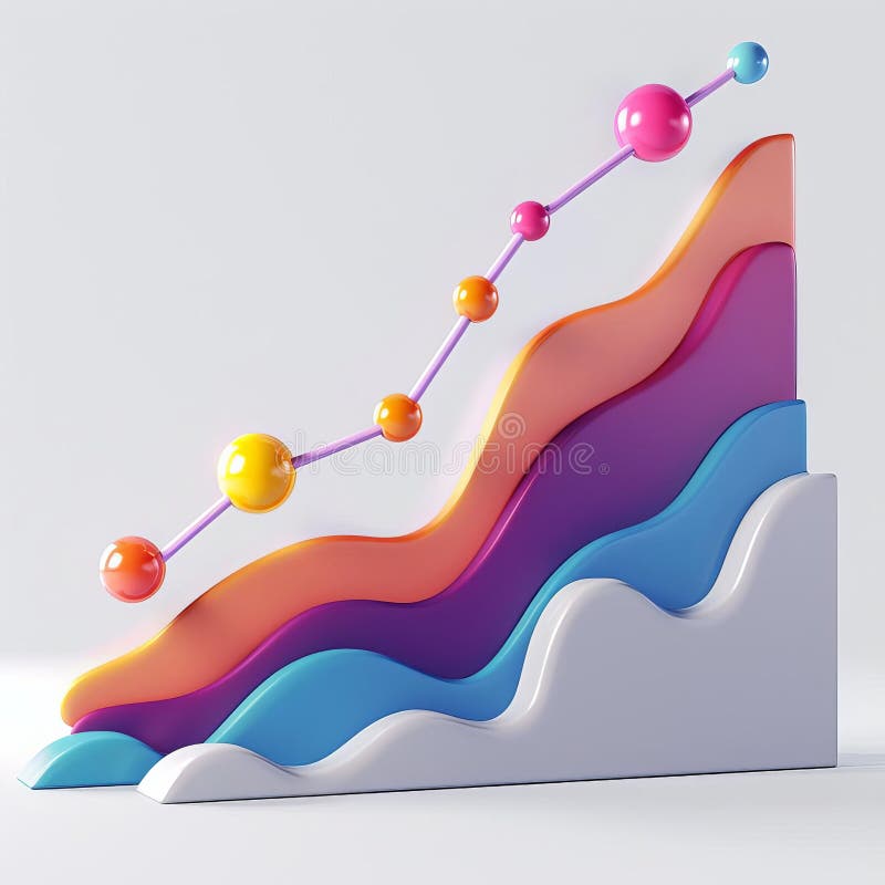 SEO Graph Line a Line Graph with SEO Trending Upward Stock Illustration ...