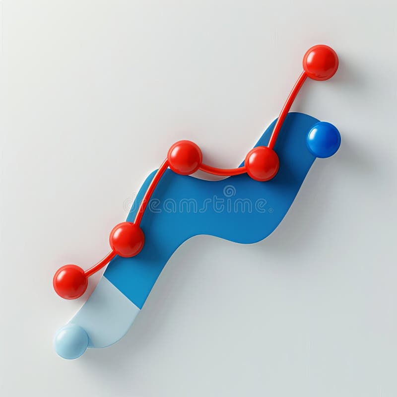 SEO Graph Line a Line Graph with SEO Trending Upward Stock Illustration ...