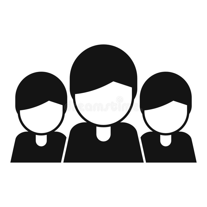 Seo Group Icon Simple Vector. Hunter Goal Stock Vector - Illustration ...