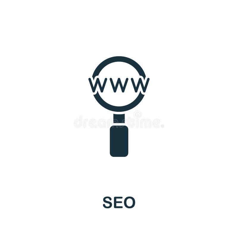 Seo Icon. Simple Line Element Seo Symbol for Templates, Web Design and ...