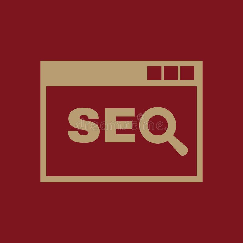 The SEO Icon. WWW and Browser, Development, Search, SEO Symbol. UI. Web ...