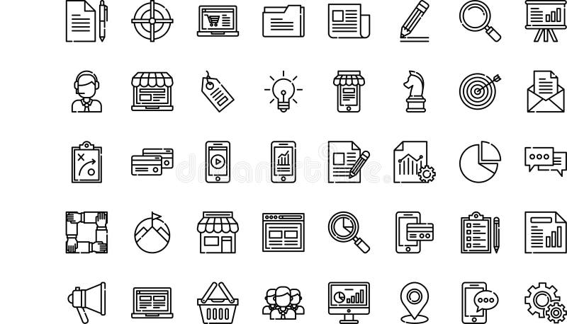 Seo Icons High-Quality Vector Icons Collection with Editable Stroke ...