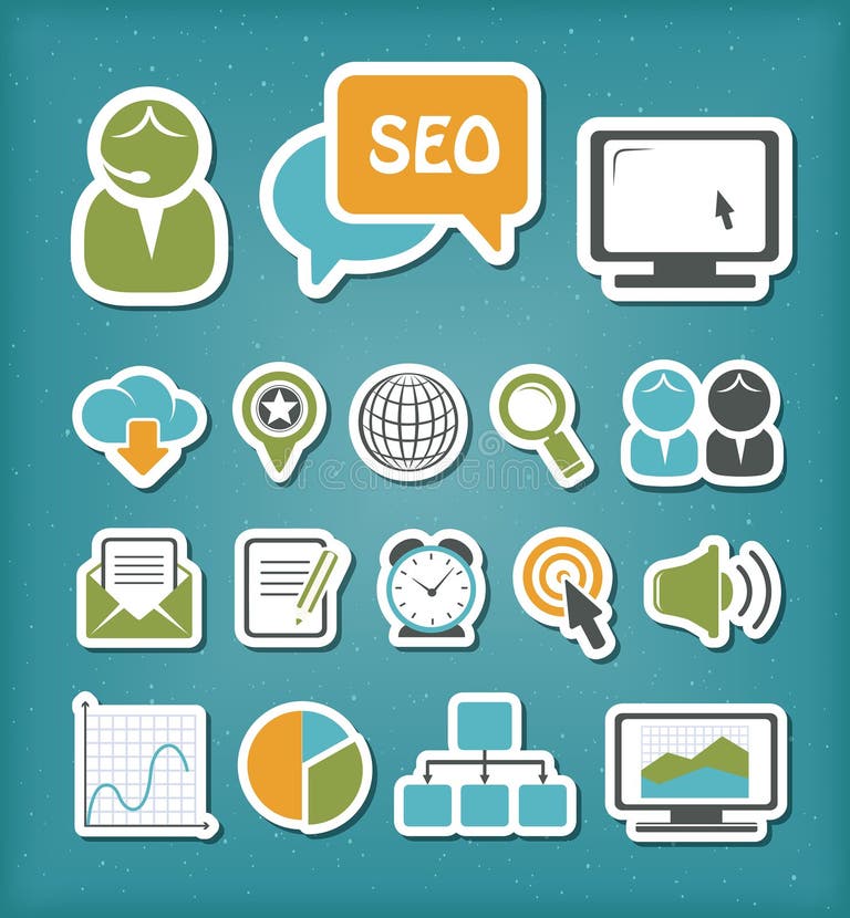 Seo Icons Stock Illustrations – 123,242 Seo Icons Stock Illustrations ...