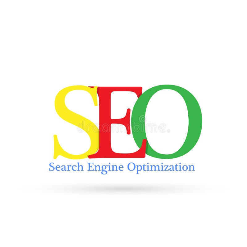 SEO logo design symbol stock illustration. Illustration of business ...