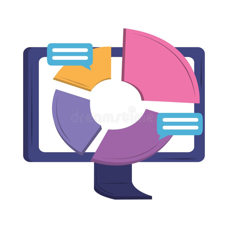 Seo mobile chart stock vector. Illustration of mobility - 217315687