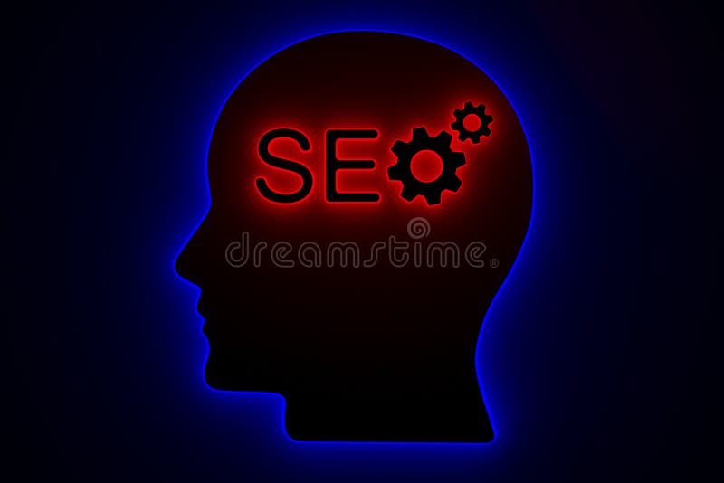 SEO stock illustration. Illustration of request, platform - 64975785