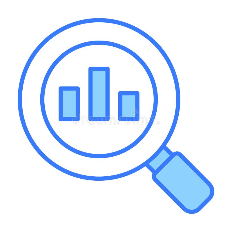 SEO Report Icon Modern Illustration Stock Vector - Illustration of data ...