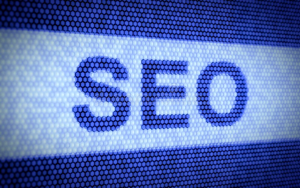 Seo screen stock illustration. Illustration of communication - 25902302