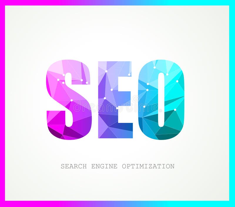 SEO - Search Engine Optimization Stock Illustration - Illustration of ...