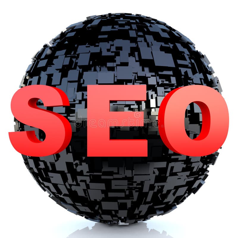 SEO - Search Engine Optimization Stock Illustration - Illustration of ...