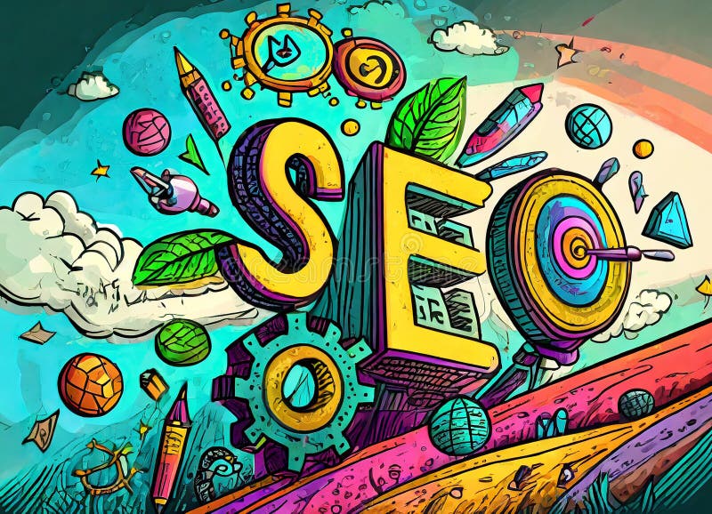 SEO Search Engine Optimization - Image Stock Illustration ...