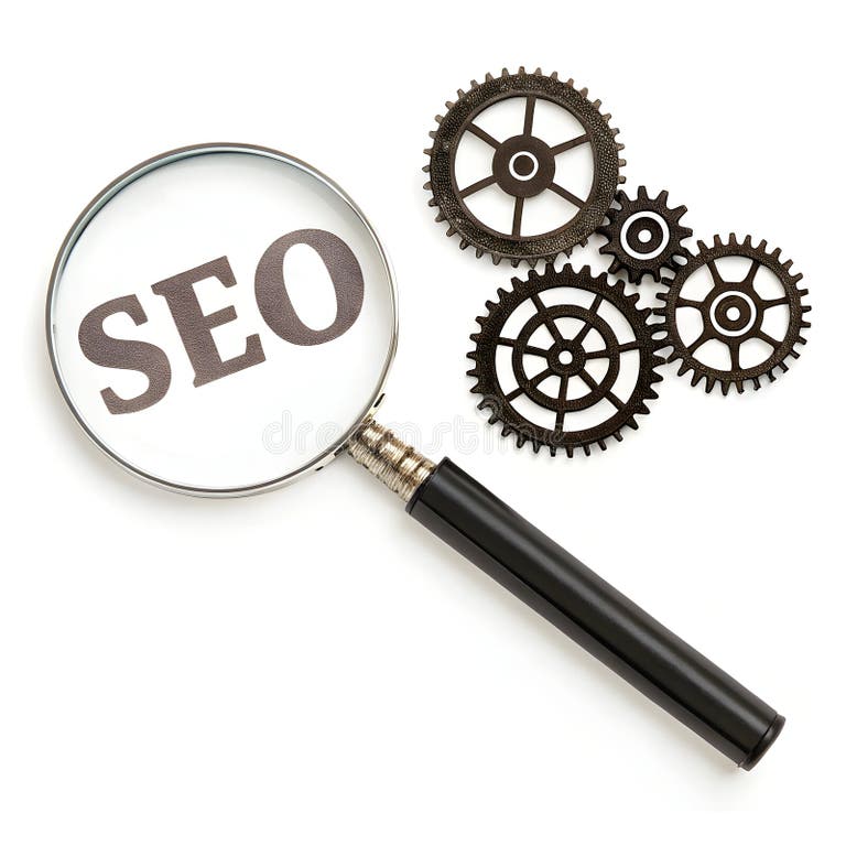 SEO Search Engine Optimization Management Concept Stock Illustration ...