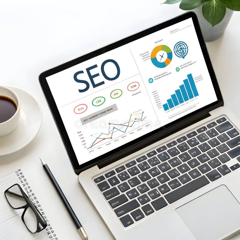 SEO Search Engine Optimization Management Concept Stock Illustration ...