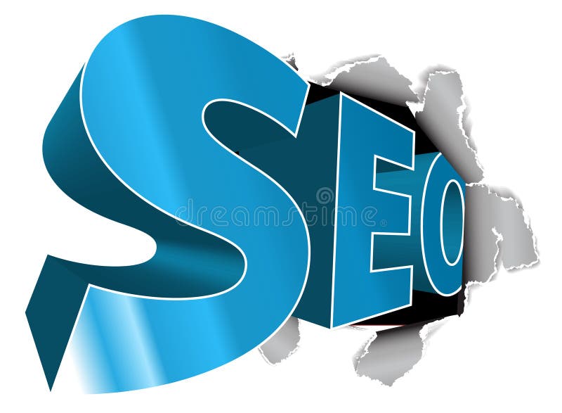Search engine optimization stock illustration. Illustration of ...