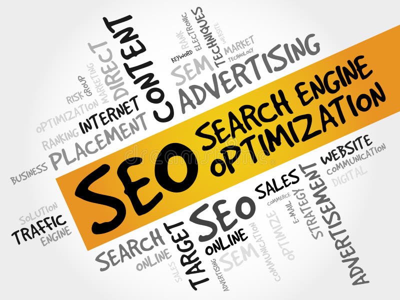 SEO (search Engine Optimization Stock Illustration - Illustration of ...