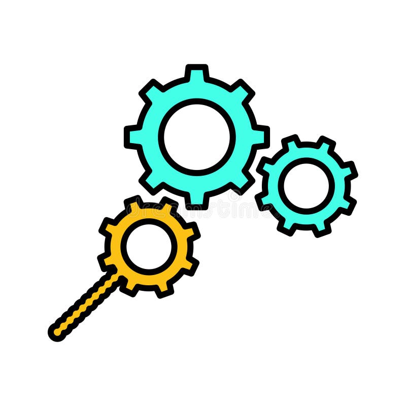 Seo Work icon stock illustration. Illustration of analysis - 289908406