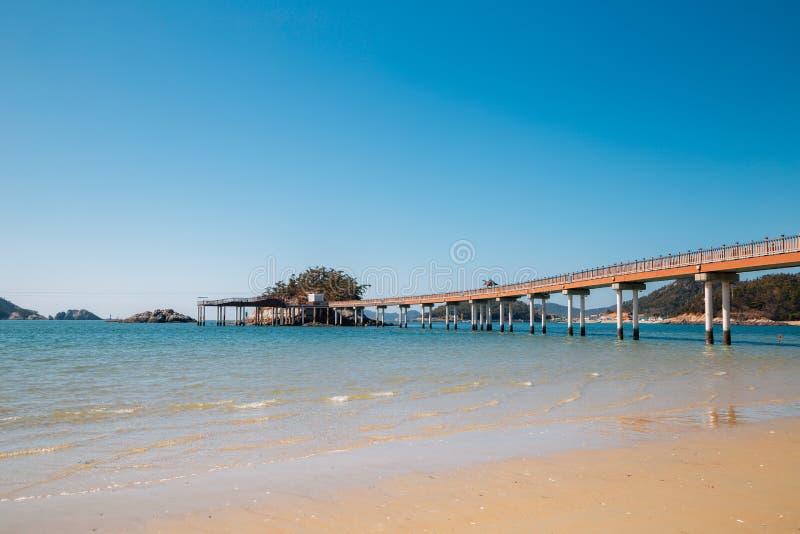 Seonyudo Beach in Gunsan, Korea Stock Photo - Image of asia, gogunsan ...