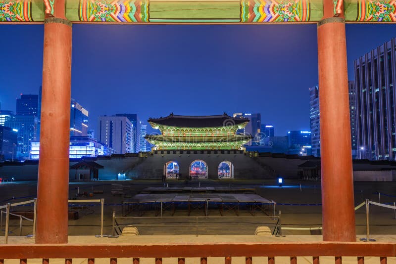 Seoul stock photo. Image of south, landmark, city, gate - 78209774