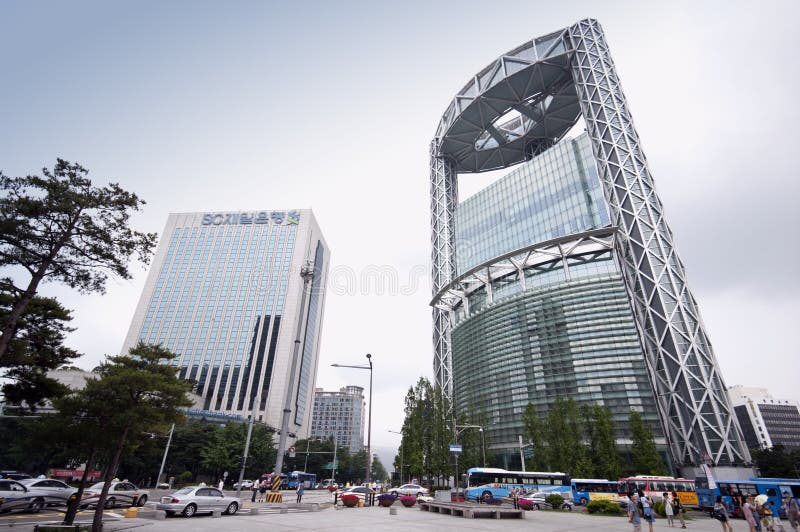 Seoul - Jongno Tower editorial photo. Image of southern - 15265811