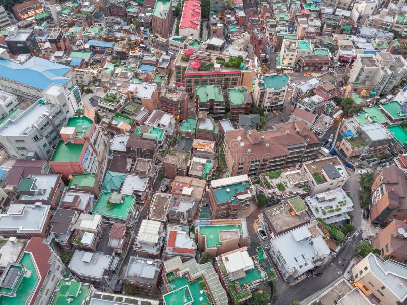 Seoul, South Korea. Yongsan District Stock Image - Image of south ...