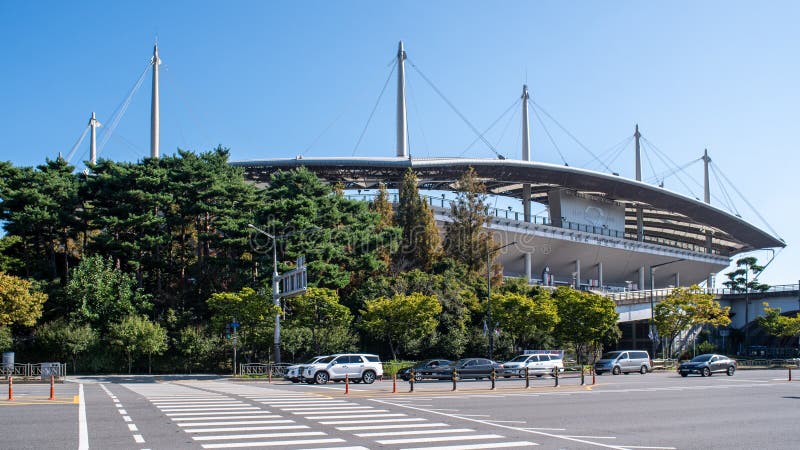 Seoul World Cup Stadium in Mapo District in Seoul, South Korea ...