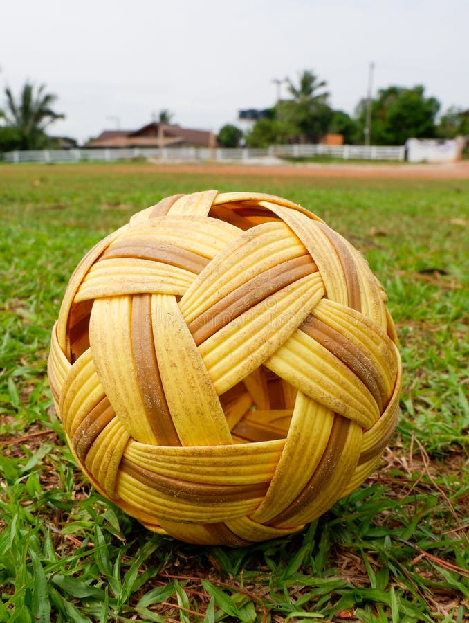 Sepak takraw field stock image. Image of southeast, kick - 52075891