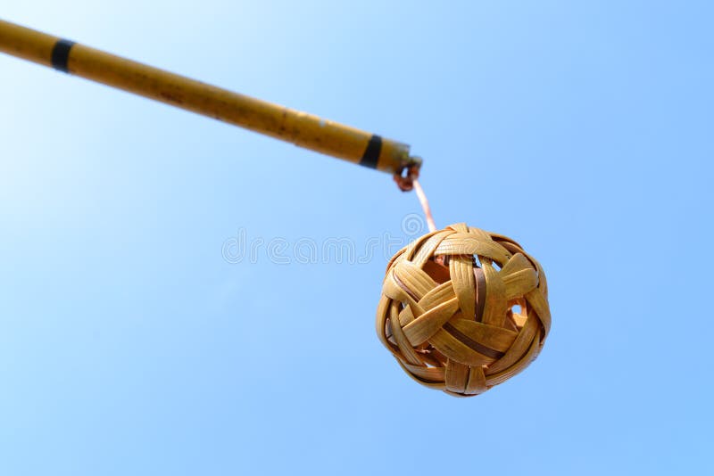Sepak Takraw for Training To Sky Kick Stock Photo - Image of takraw ...