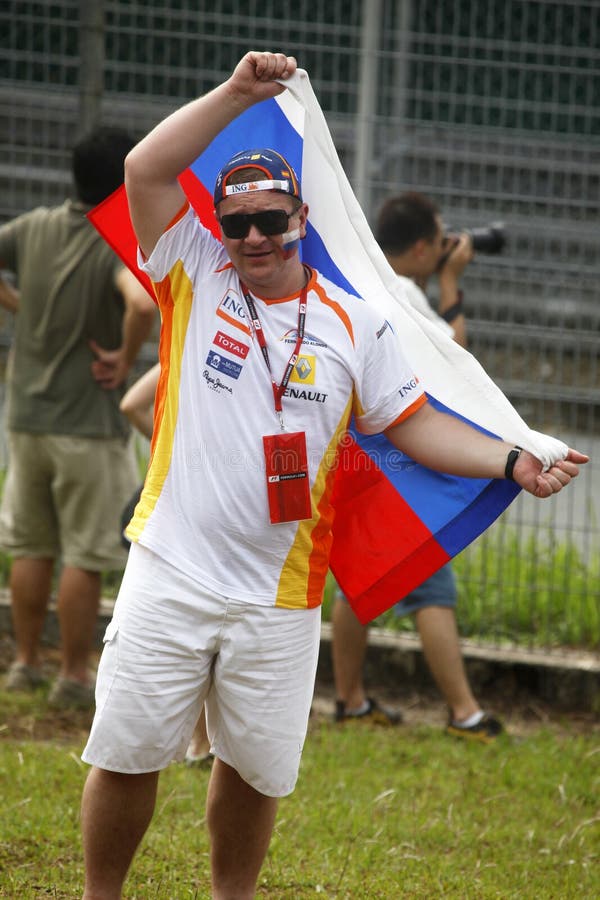 Sepang F-1 editorial stock photo. Image of smile, formula - 15846073