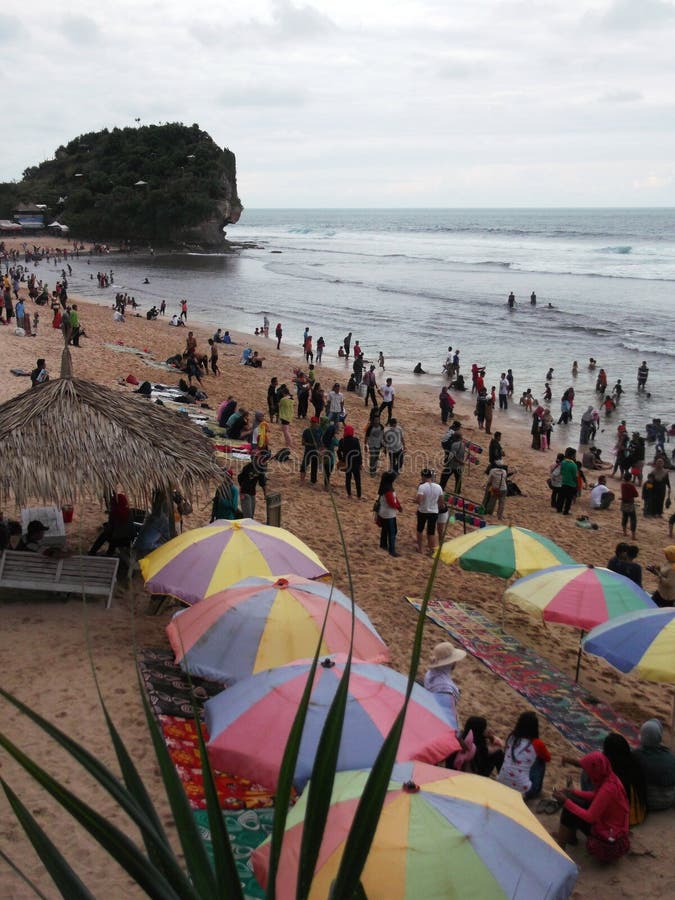 Sepanjang beach editorial photo. Image of sunset, sunrise - 79769381