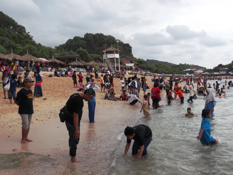 Sepanjang beach editorial photo. Image of yogyakarta - 79769756