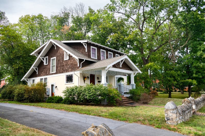 Separate Beautiful House, Mansion with Original Design Editorial ...