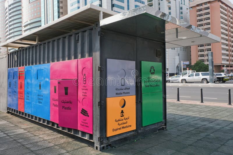 Separate Collection Facilities for Garbage Collection. Waste Recycling ...