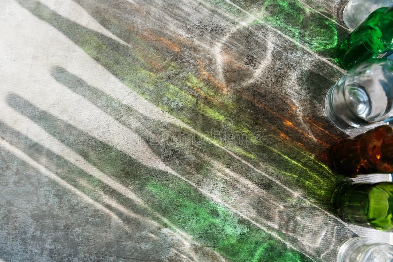 Separate Collection of Glass Garbage. Eco Friendly and Zero Waste ...