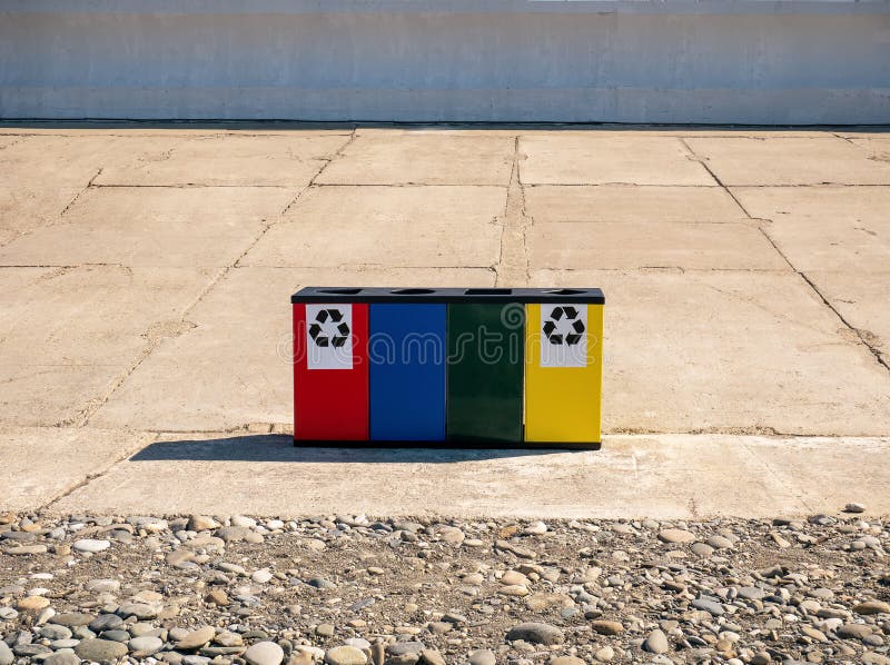 Separate Garbage Collection. the Concept of Waste Recycling Stock Image ... Separate Garbage Collection. the Concept of Waste Recycling Stock Image ...