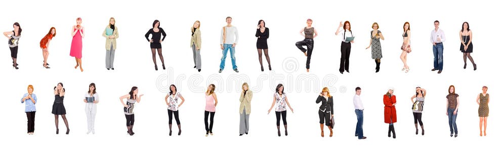 Separate people stock photo. Image of male, fashion, green - 6250846