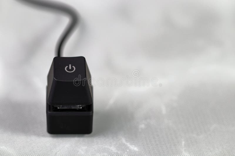 The Separate Power Button, Black Button with Power Icon, Power on Off ...