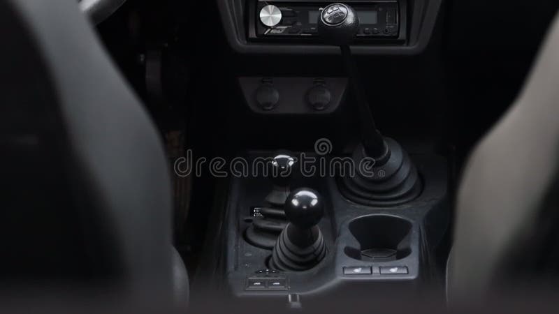 Separate Shift Lever for Off-road Vehicle Functions. Lowered Range of ...