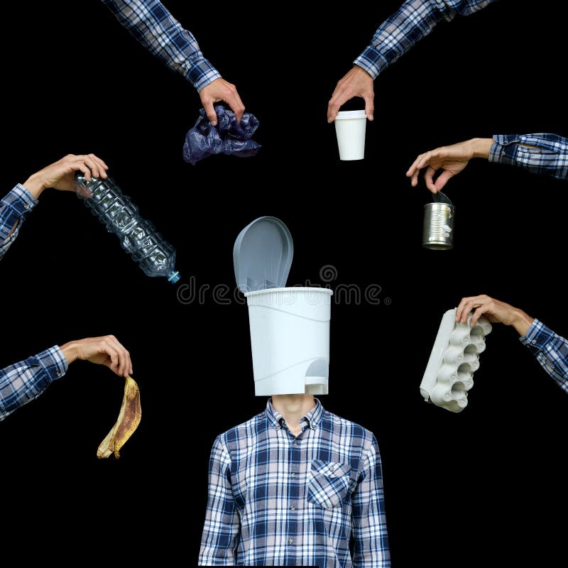 Separate Waste Collection, Ecology Garbage Problem, Junk in the Head ...