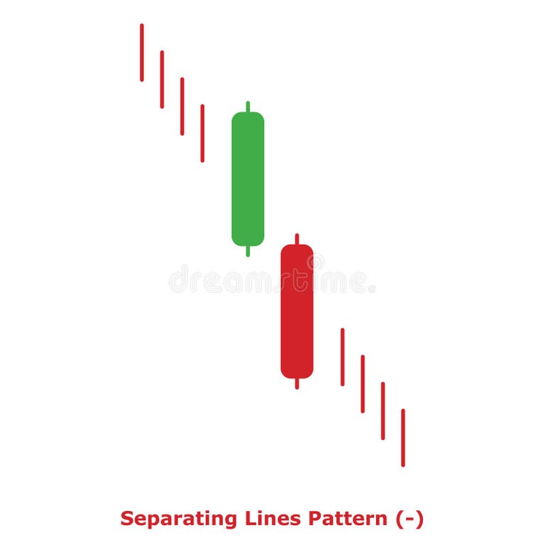 Separating Lines Pattern (-) Green & Red - Round Stock Vector ...
