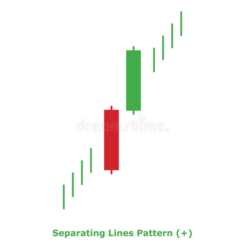 Separating Lines Pattern (+) Green & Red - Square Stock Vector ...