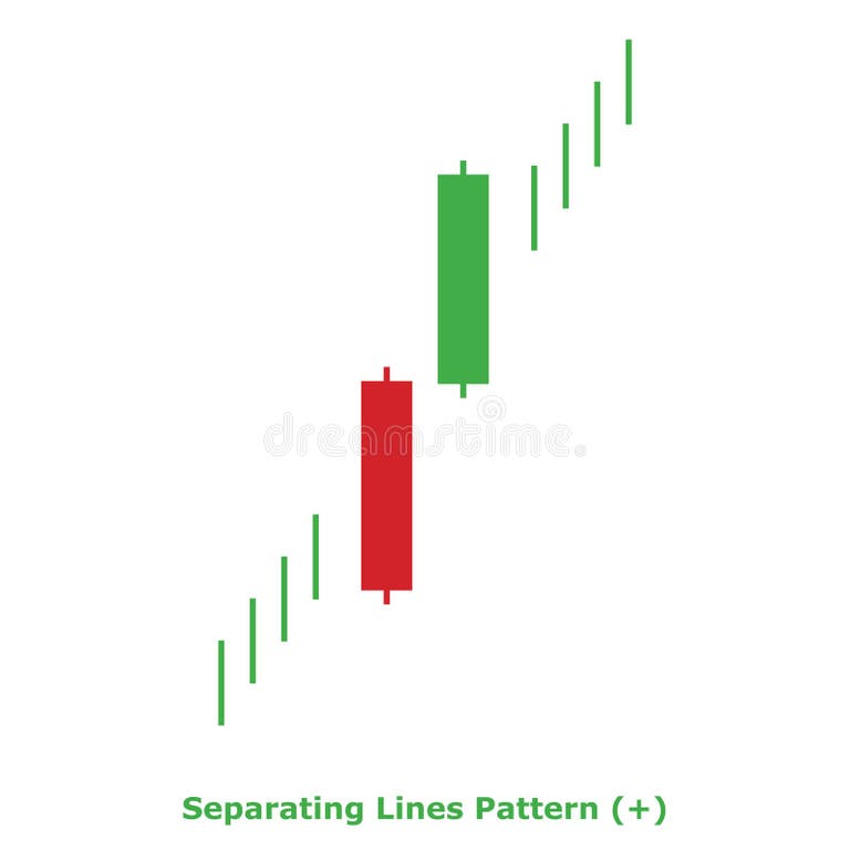 Separating Lines Pattern (+) Green & Red - Square Stock Vector ...